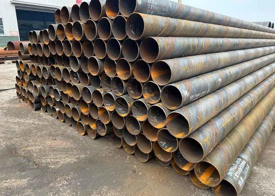Spiral Welded Carbon Steel Pipe ASTM A53 Grade A / B / C AWWA C200