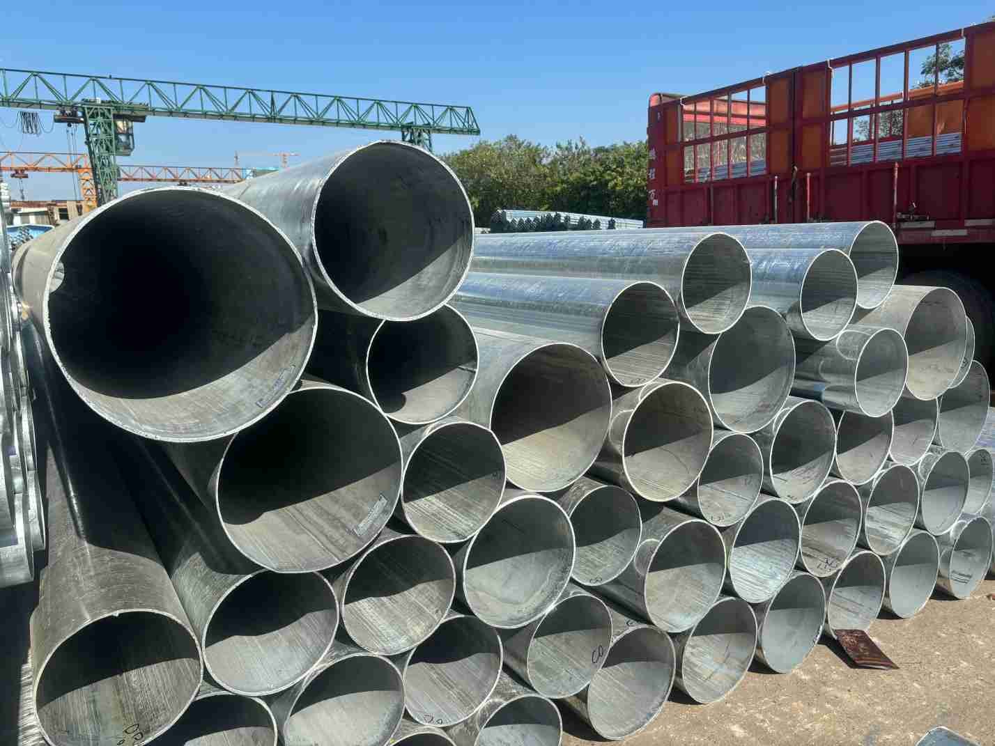 Seamless Galvanized Steel Pipe BS1387-85 / DIN2440 / JIS-G3444 ...